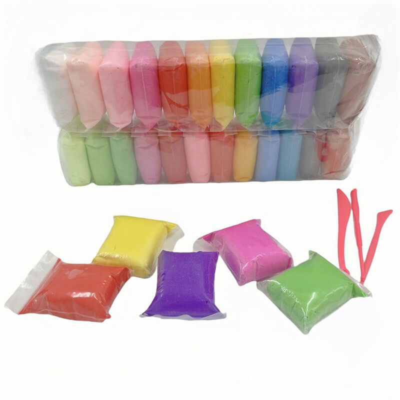 24 Colors Ultra-Light Clay - Non-Toxic Modeling Clay for Kids Art Crafts, China 24 Colors Ultra ...